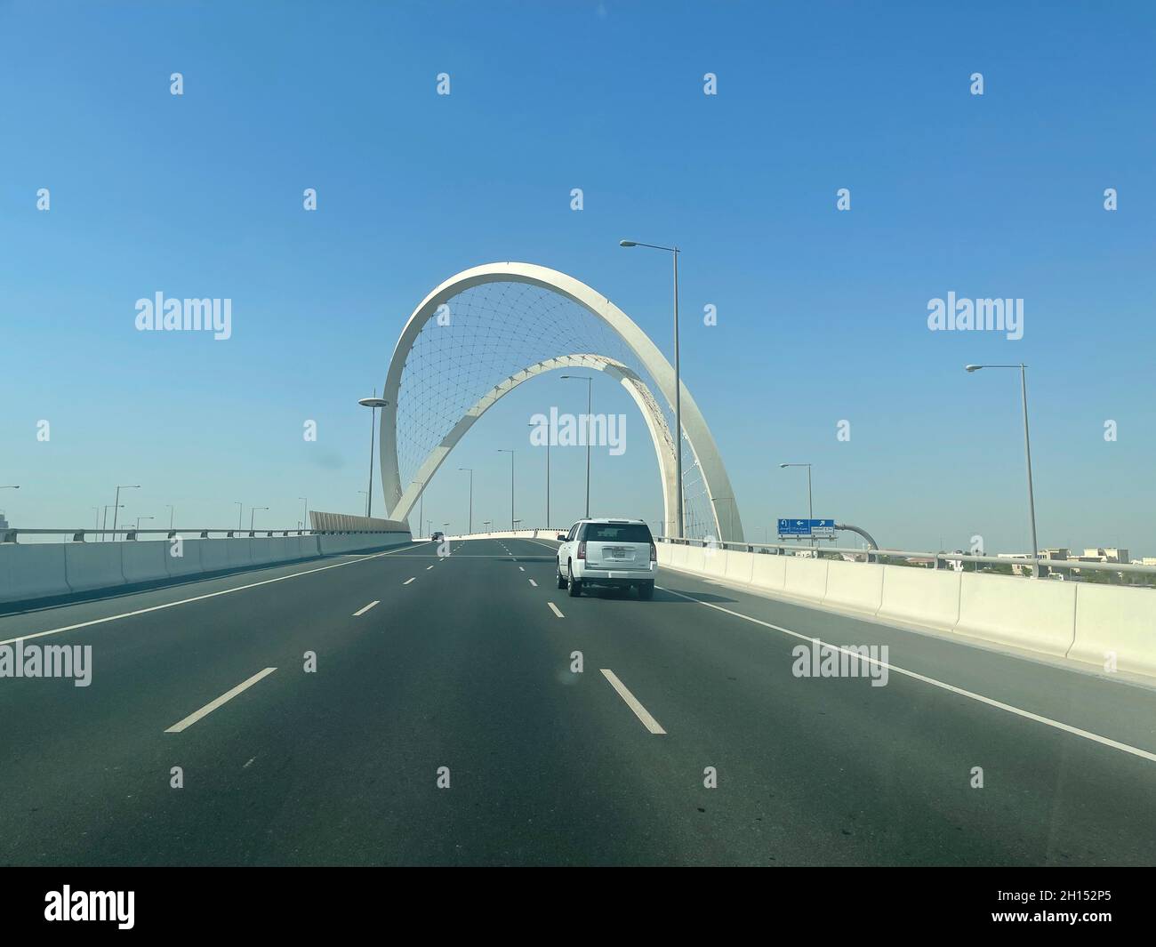 Al wahda bridge hi-res stock photography and images - Alamy