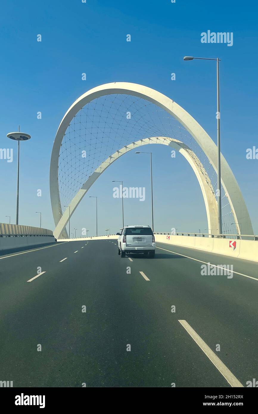 Al Wahda Bridge The Tallest Monument of City. known as 56 Bridge of ...