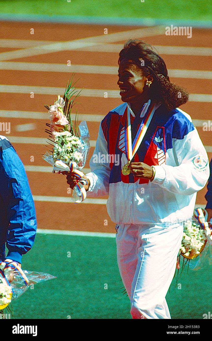 Jackie joyner kersee heptathlon hi-res stock photography and images - Alamy