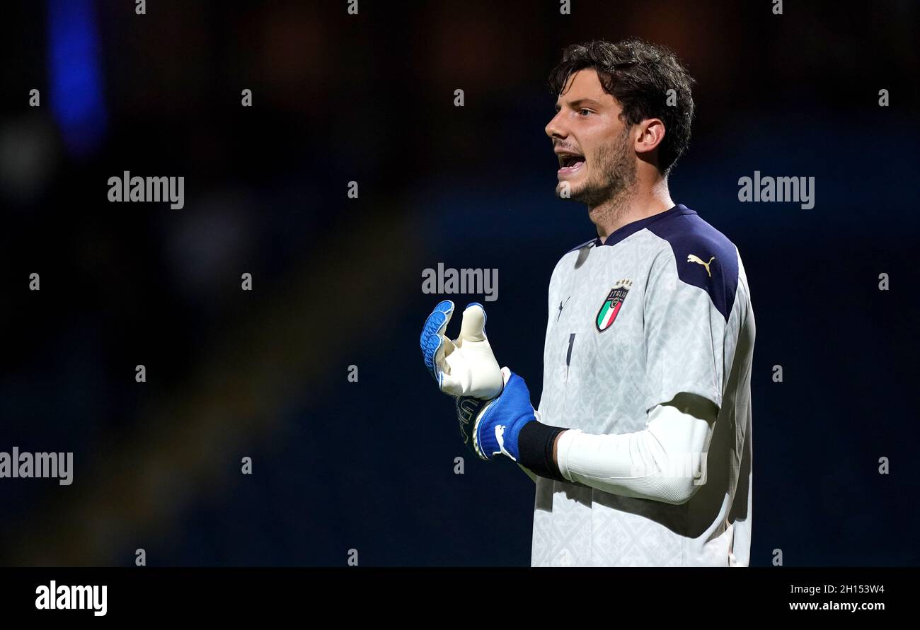 Italy goalkeeper Ludovico Gelmi during the U20 International Friendly ...