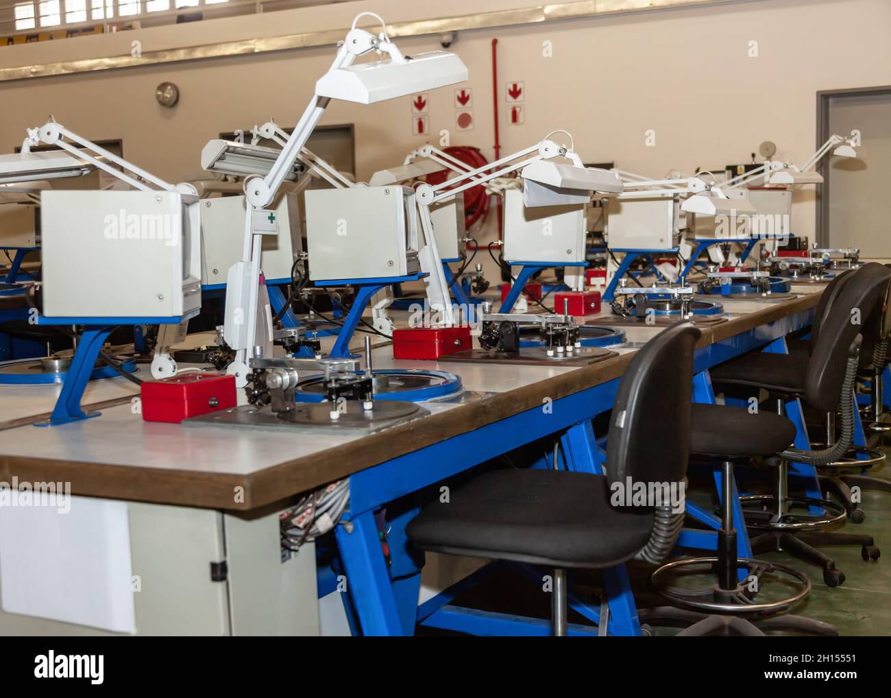 Manufacturing factory hall hi-res stock photography and images - Alamy