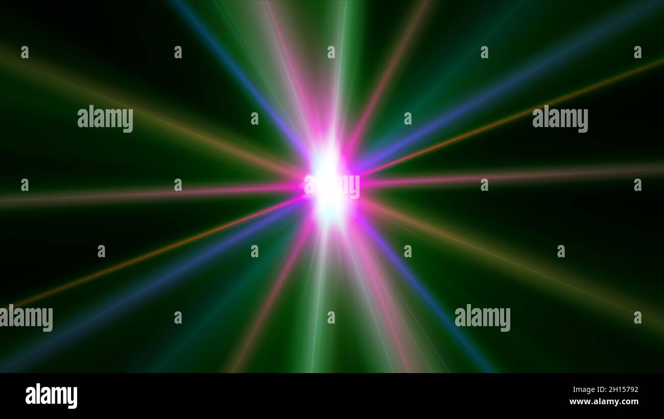 light effect abstract star burst flash laser beam illustration Stock ...
