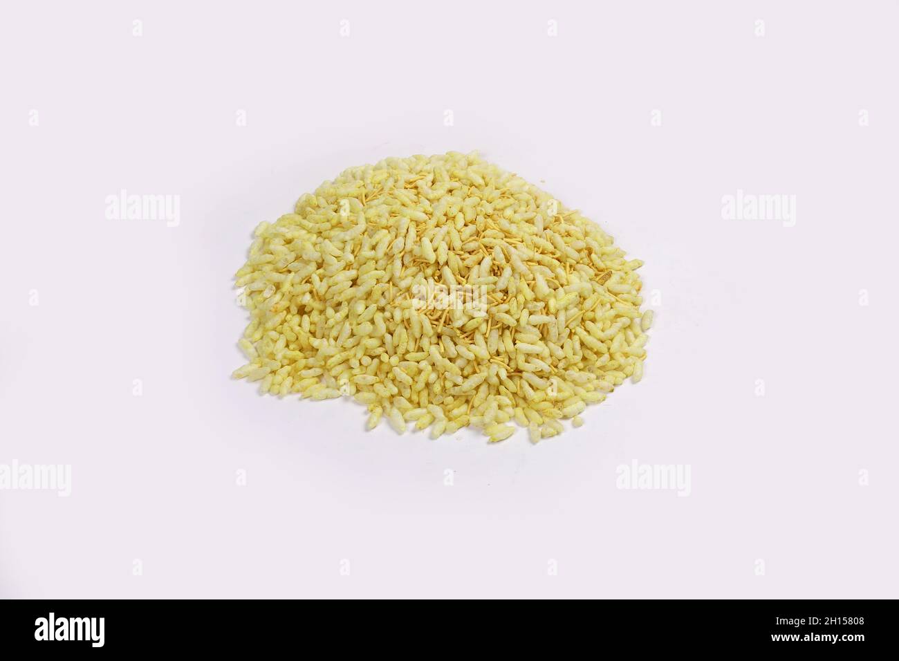 Sev Mamra is an Indian snack. It is a mixture of spicy dry ingredients ...