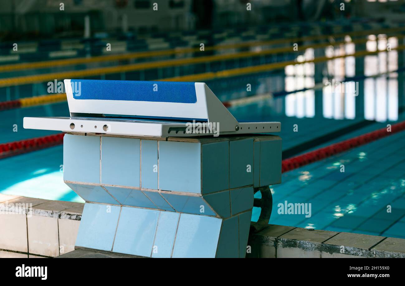 The Springboard is seen during the festival. The swimming pool of the ...