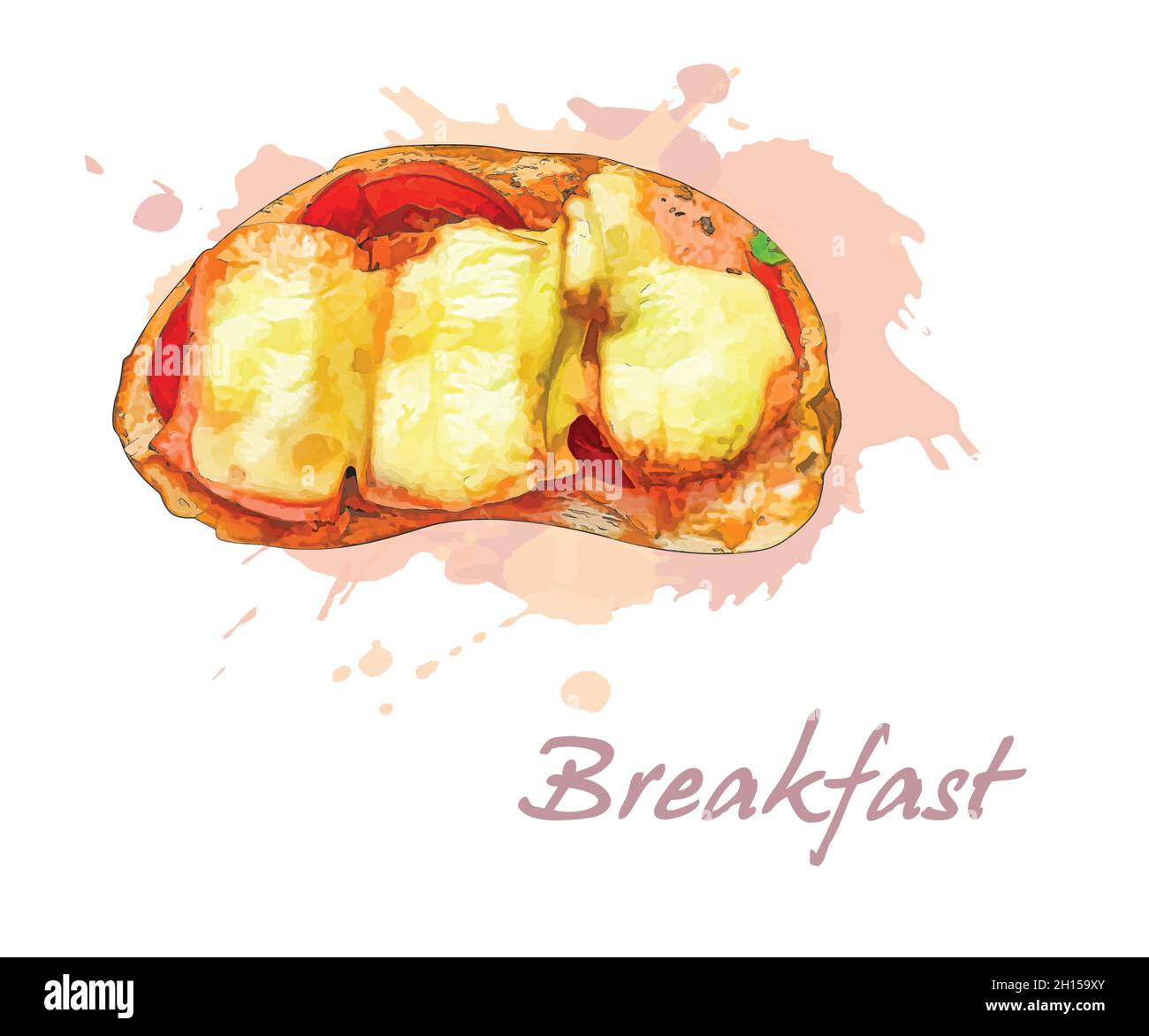 Fast food restaurant posters Cut Out Stock Images & Pictures - Alamy