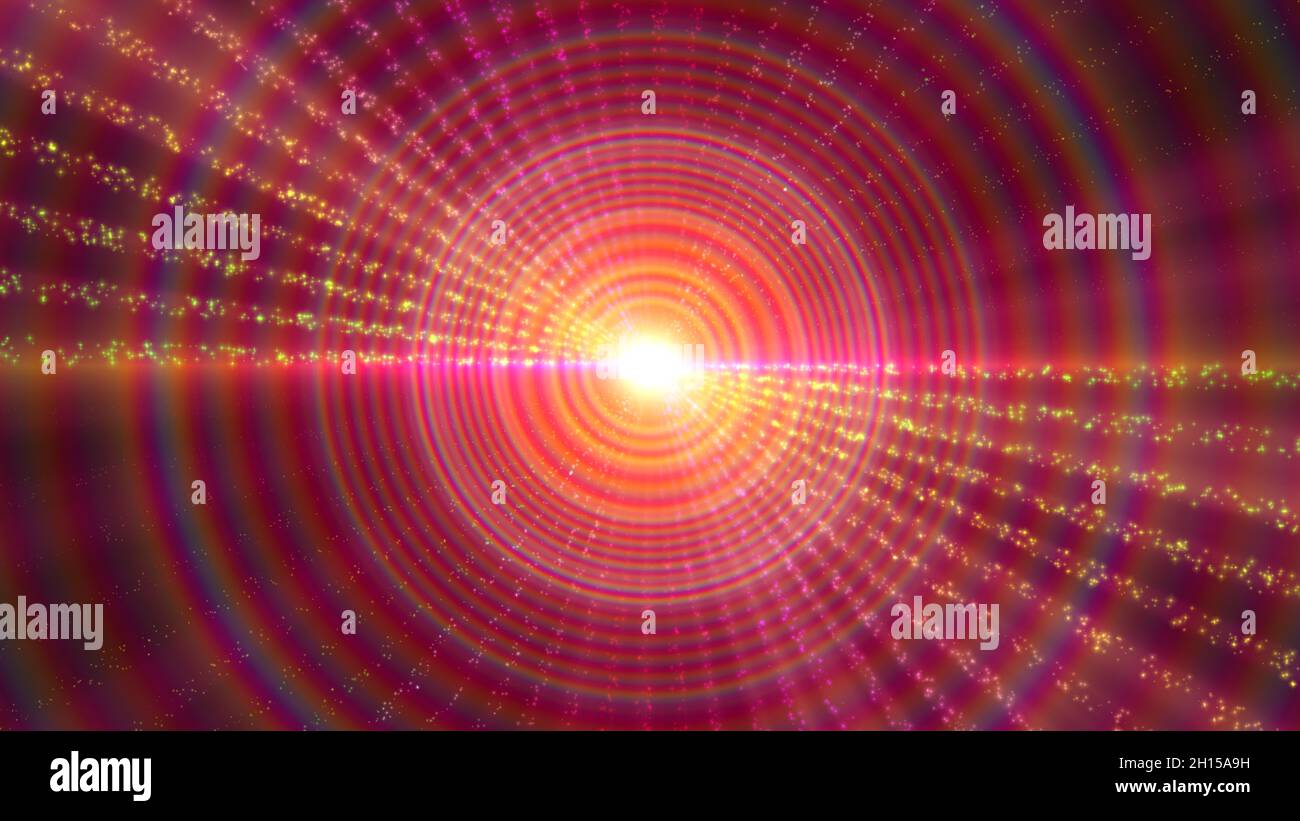 particle laser light color ray illustration render Stock Photo - Alamy
