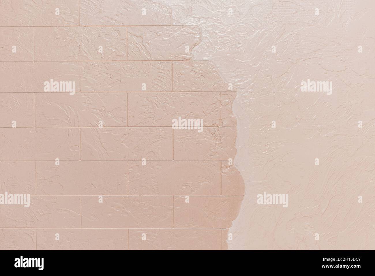 Light beige and coffee milky shade surface brick and white abstract ...