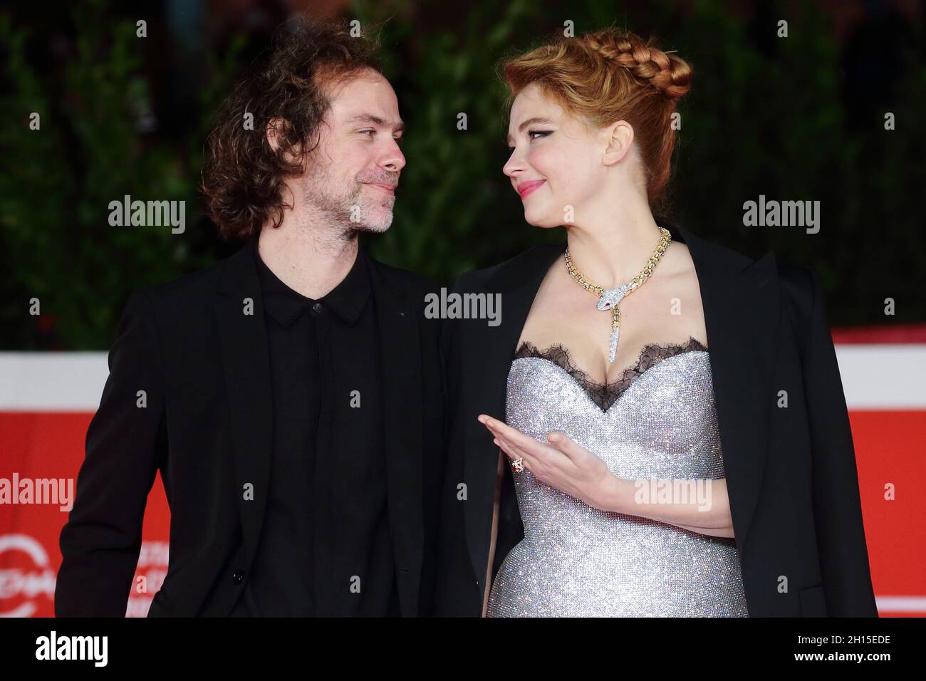 October 16, 2021 - Actress HALEY BENNETT on the red carpet of Cyrano at ...