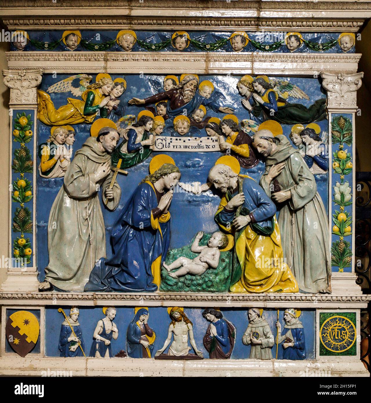 Italy Tuscany La Verna Sanctuary - Church of Santa Maria Degli Angeli ...