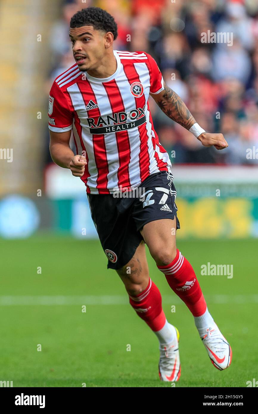 Morgan Gibbs-White #27 of Sheffield United during the game Stock Photo ...