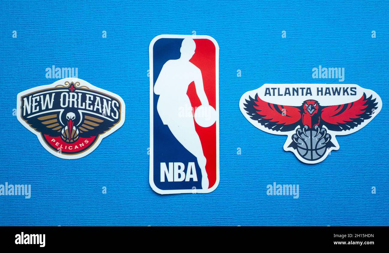 Atlanta hawks logo symbol icon hi-res stock photography and images - Alamy