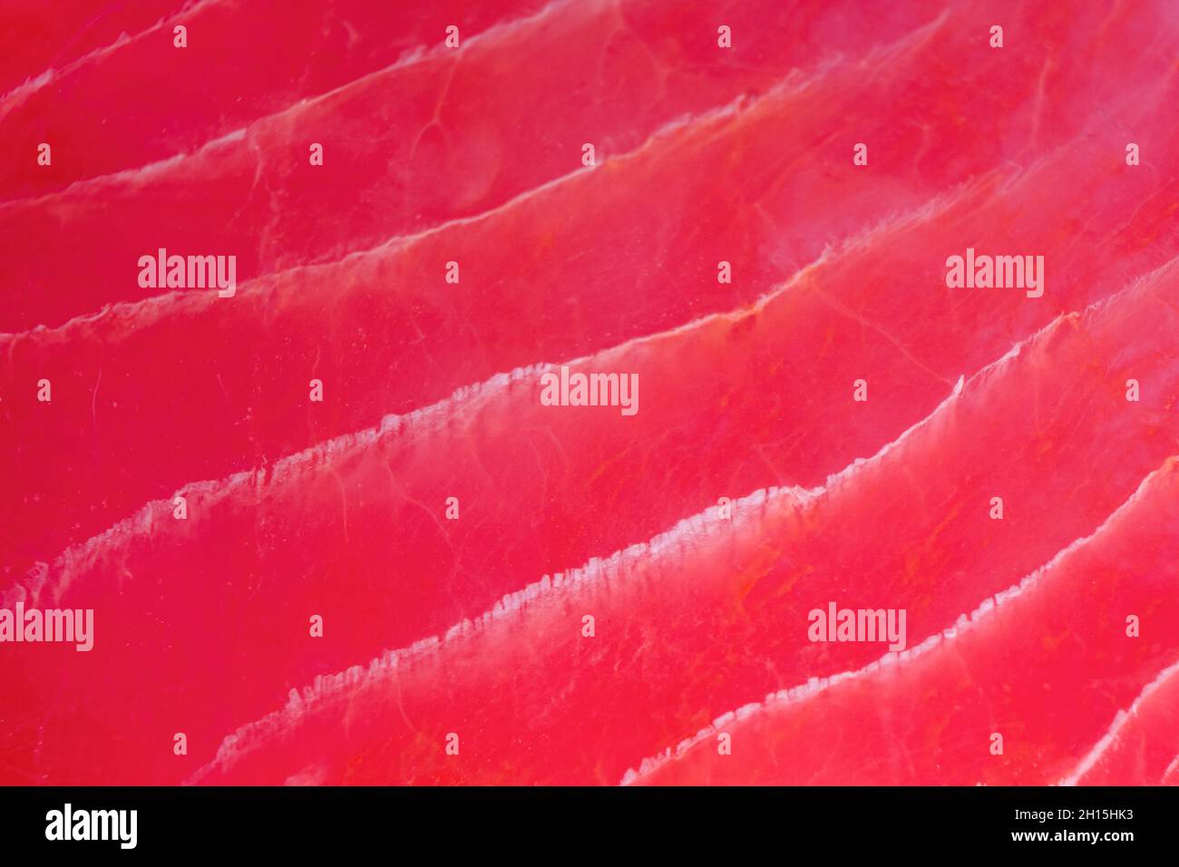 Macro shot yellow fin tuna steak background. Fresh rare tuna steak ...
