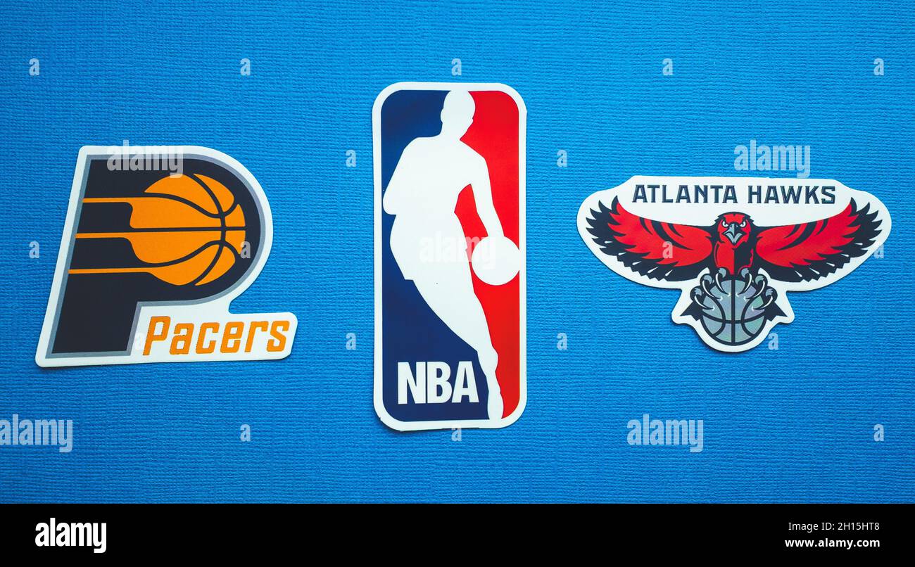 Atlanta hawks logo symbol icon hi-res stock photography and images - Alamy