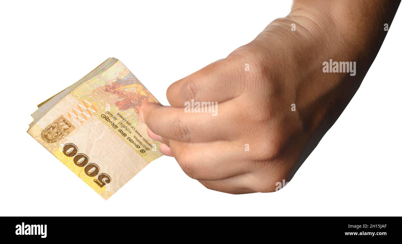 Money being given hi-res stock photography and images - Alamy