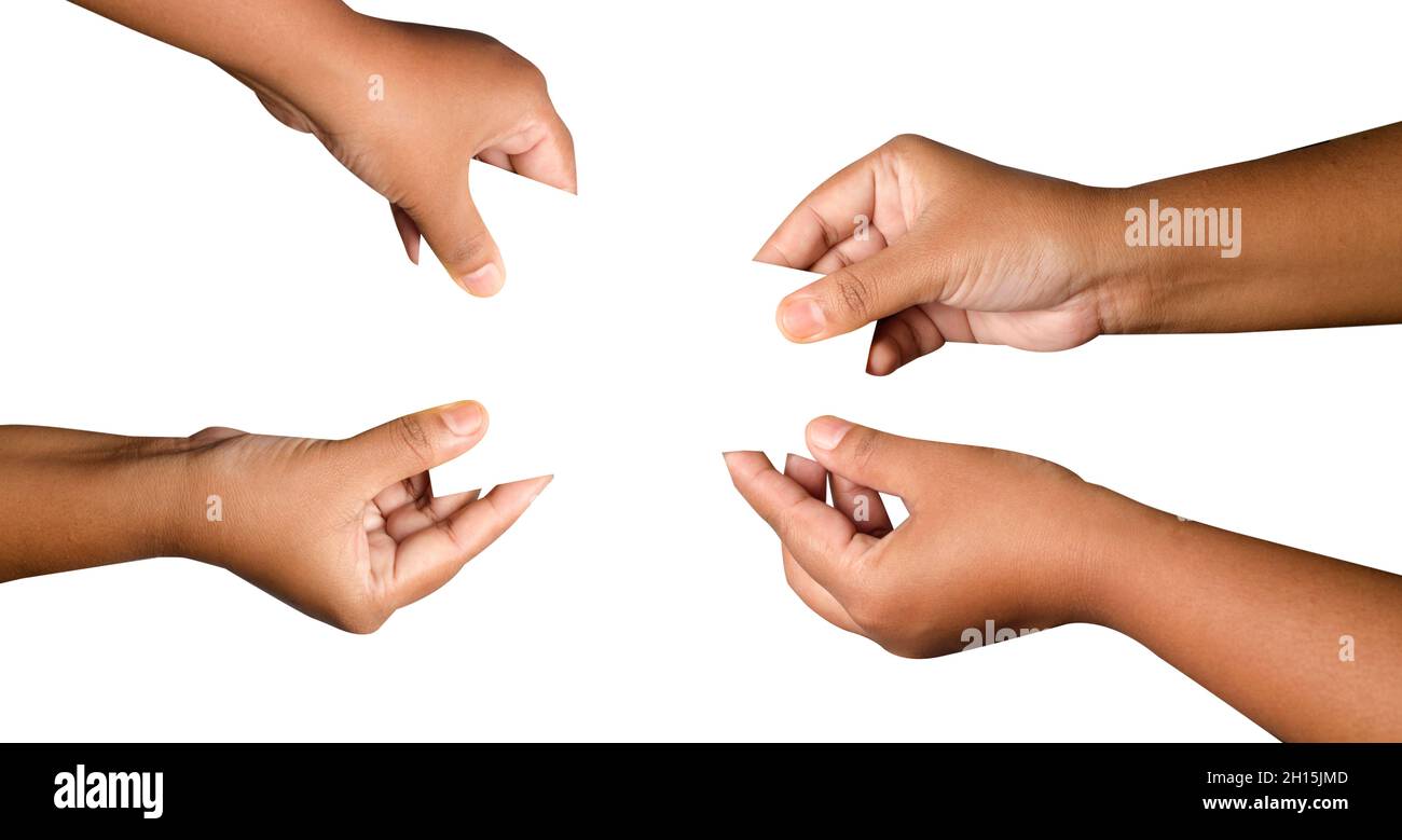 Hand movement. Holding. Offering. Receiving. Accepting. Money & Fiance ...