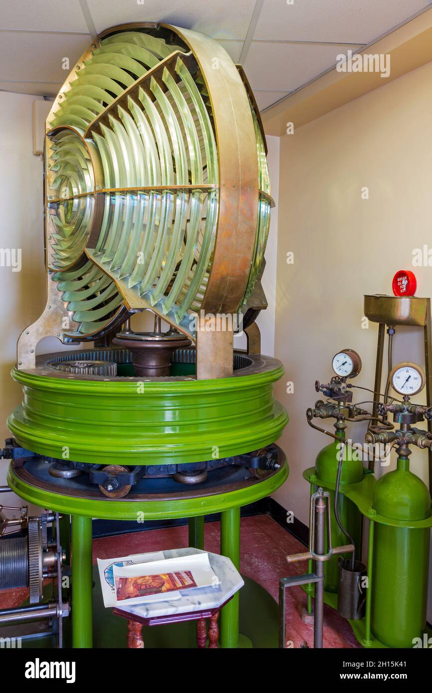 3rd Order Dioptric Lens, Baily Lighthouse Museum, Howth, County Dublin ...