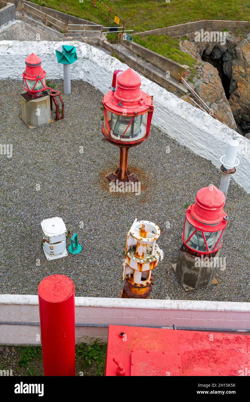 Lens exhibit, Baily Lighthouse Museum, Howth, County Dublin, Ireland ...