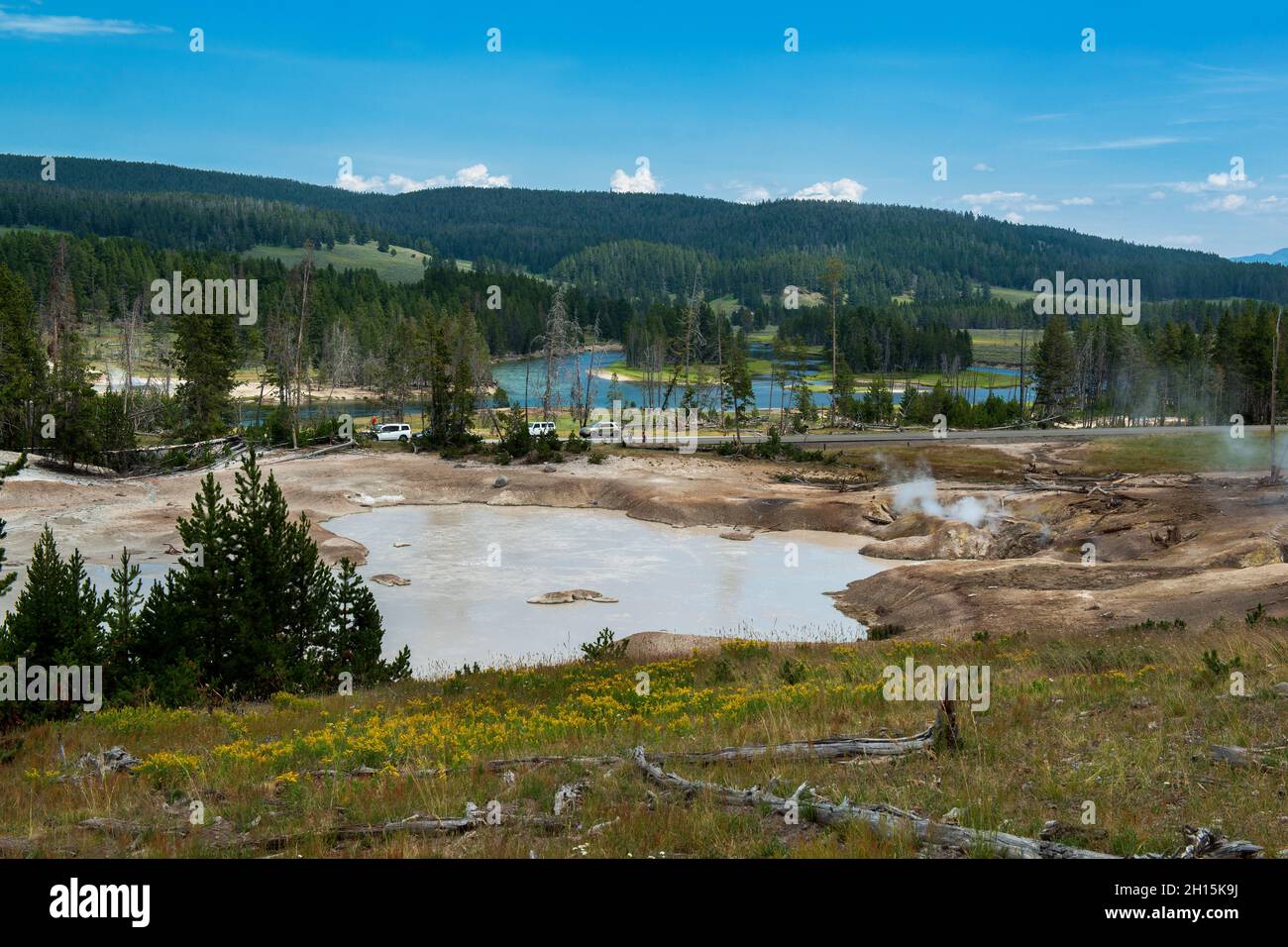 Muddy hot springs hi-res stock photography and images - Alamy