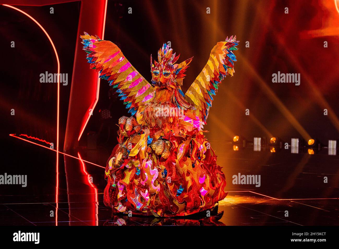 Cologne, Germany. 16th Oct, 2021. The character "The Phoenix" is on ...