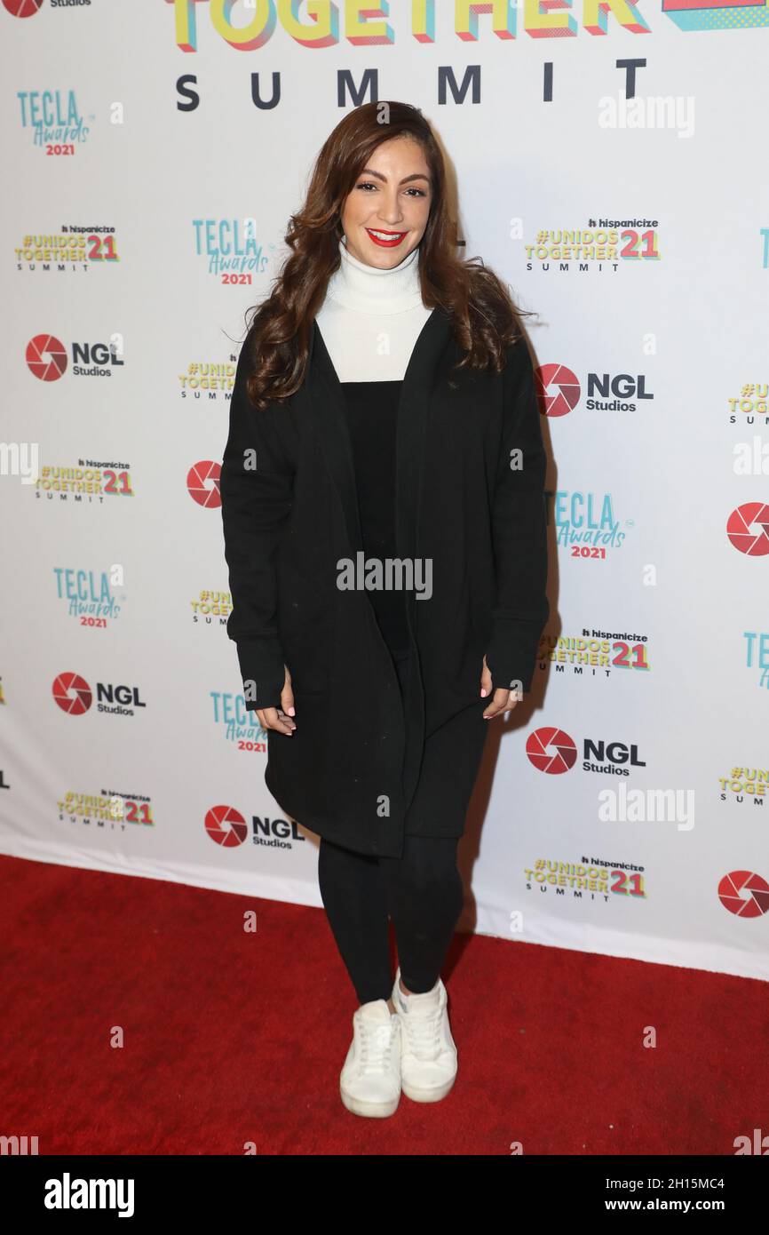 Los Angeles, California, USA. 15th October, 2021. Actress Laura Alemán ...