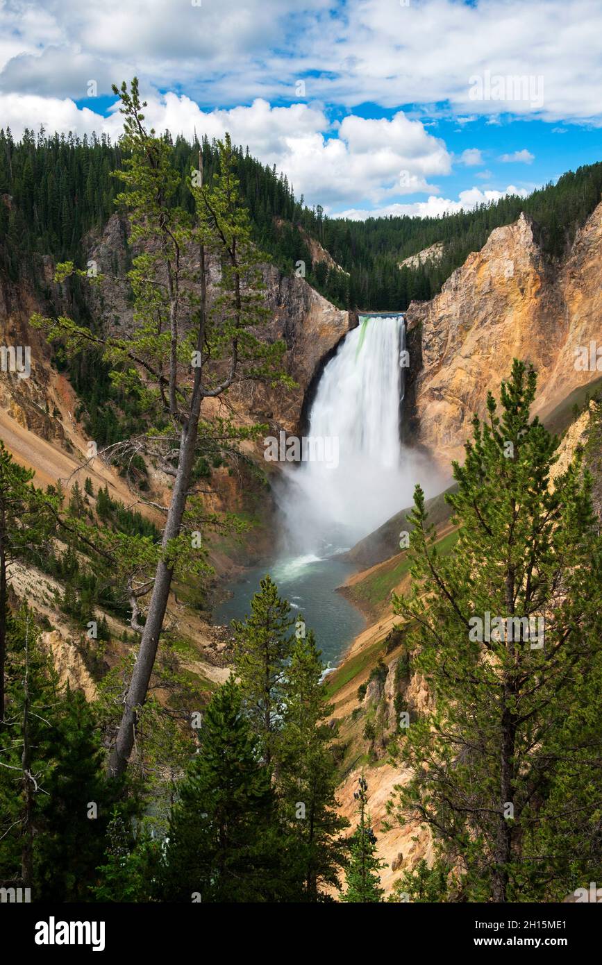 Inspiration point yellowstone hi-res stock photography and images - Alamy