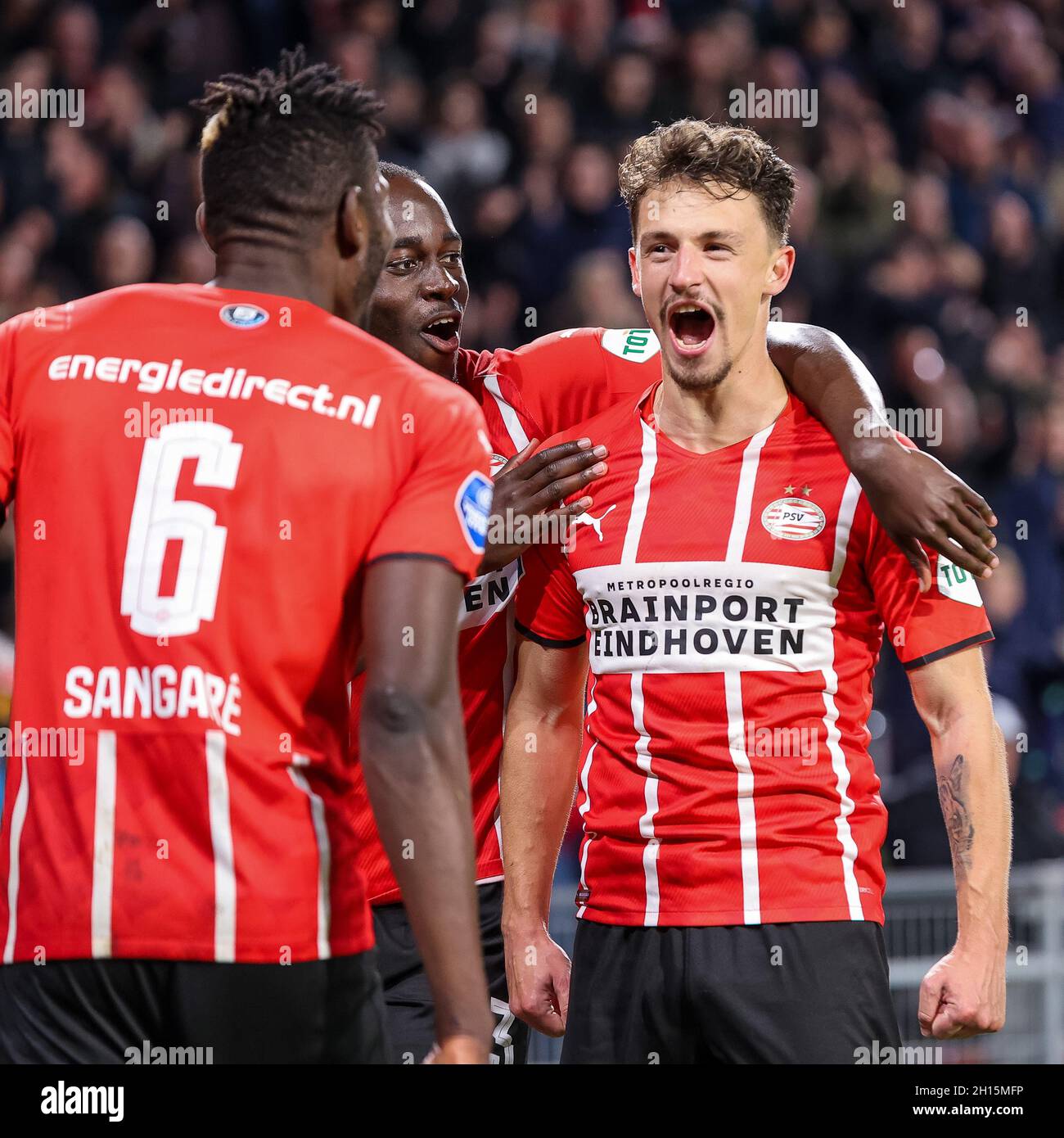 Eindhoven, 16-10-2021, Philips Stadium, season 2021 / 2022 Dutch football Eredivisie,PSV player ...