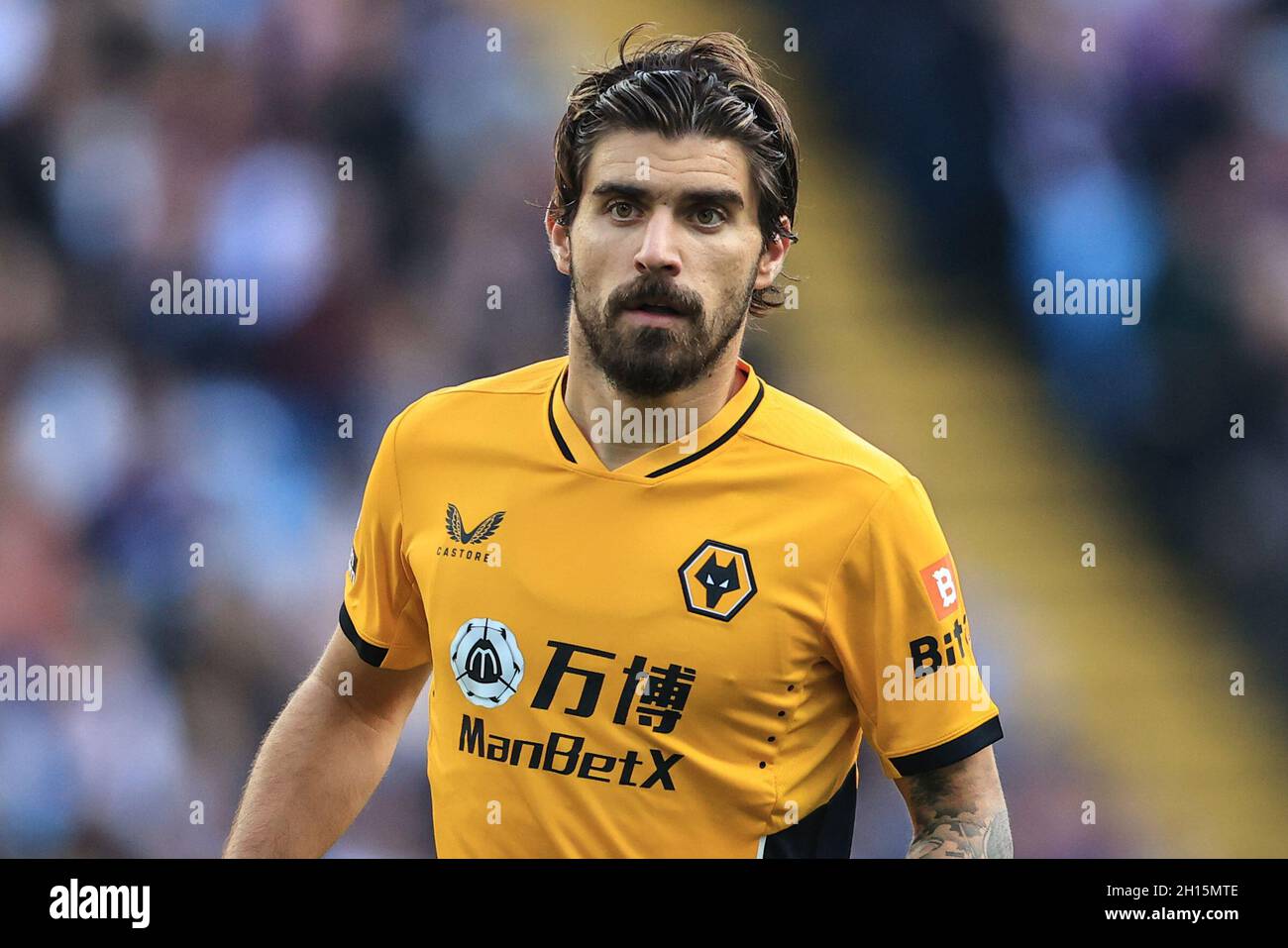 Ruben Neves #8 of Wolverhampton Wanderers during the game Stock Photo ...