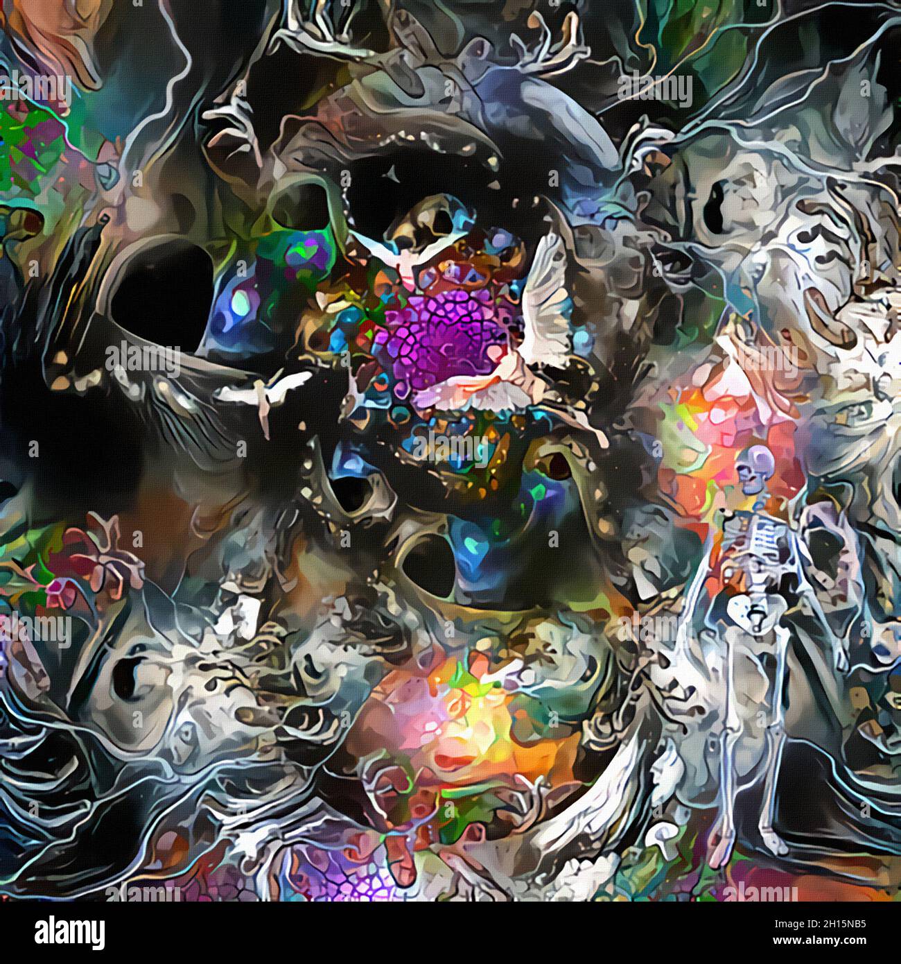 Life and Death. 3D rendering Stock Photo - Alamy