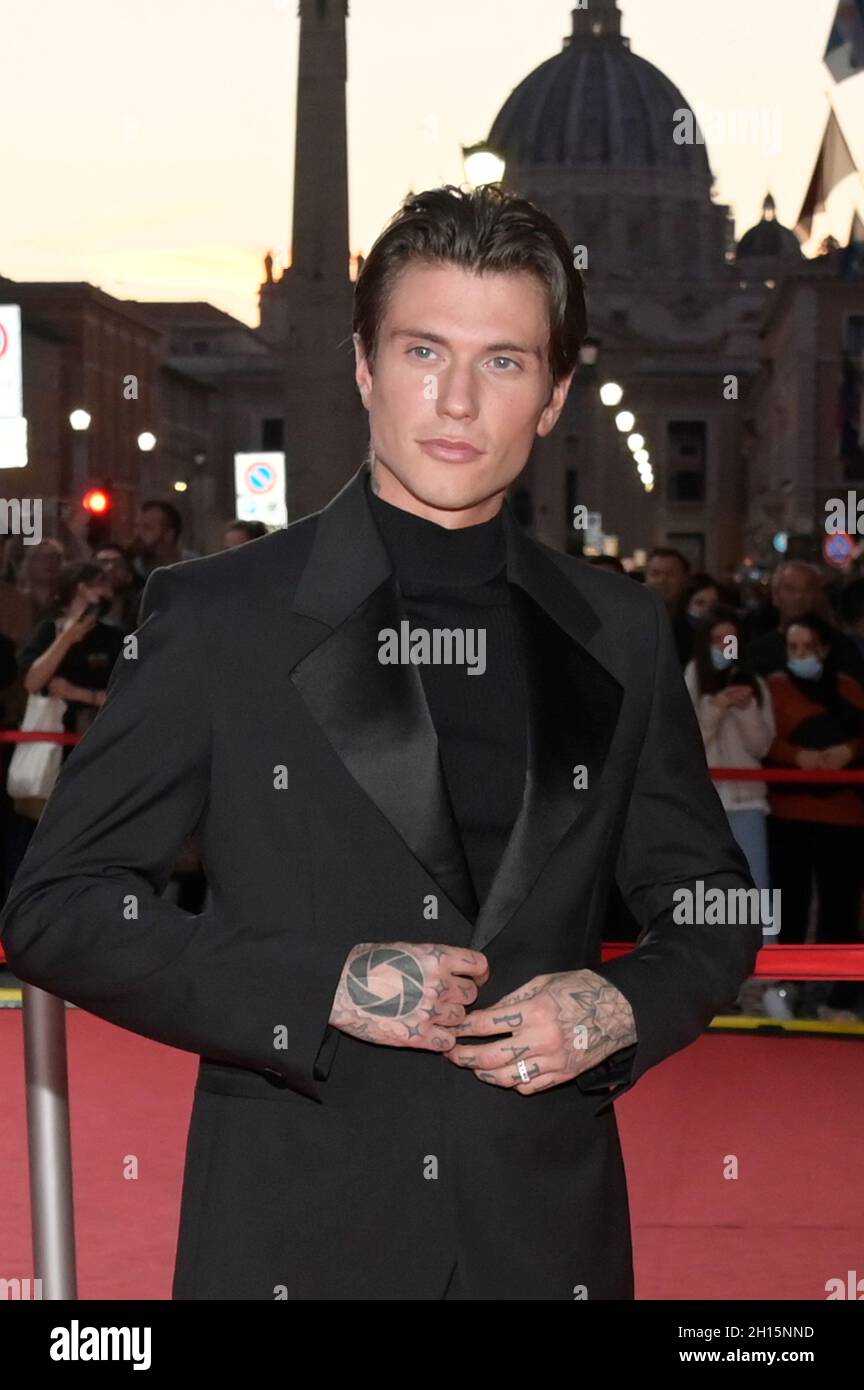 Rome, Italy. 16th Oct, 2021. Bejamin Mascolo attends the Time is up ...