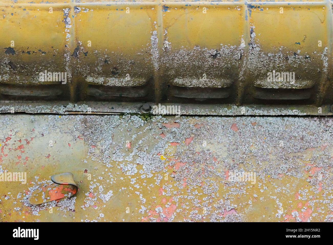 Photo of old and rusty military vehicle armored surface plate Stock Photo - Alamy