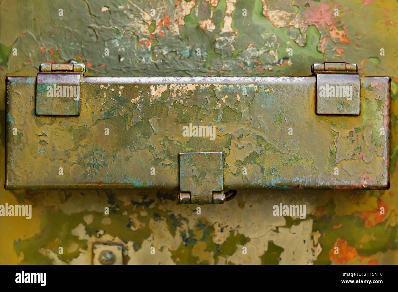 Photo of old and rusty military vehicle armored surface plate Stock Photo - Alamy