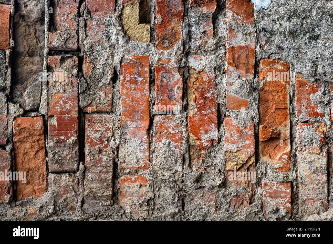 Photo texture of old and worn brick wall surface Stock Photo - Alamy