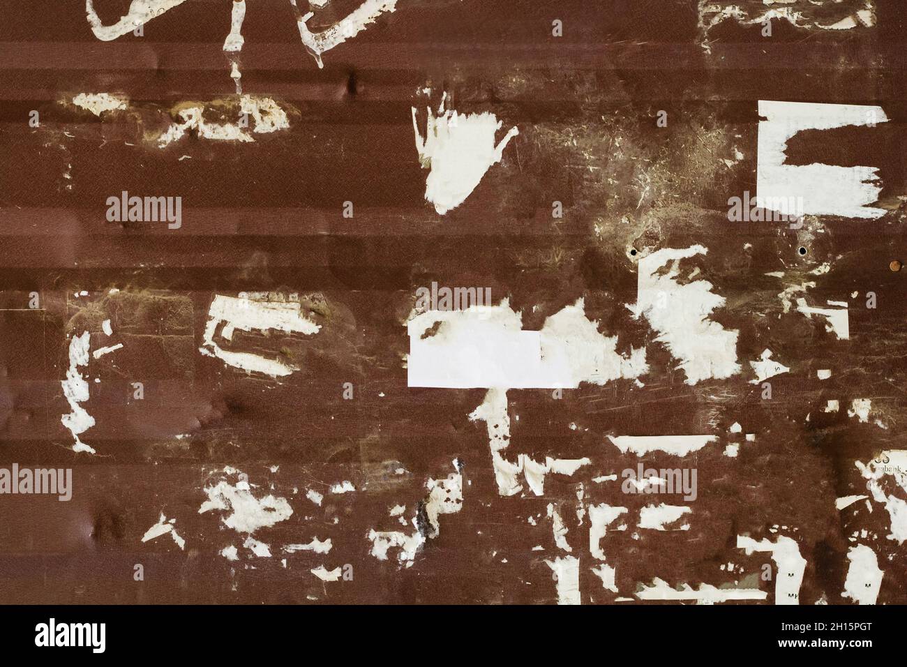 Photo texture of grunge metal rusty wall with torn paper Stock Photo ...