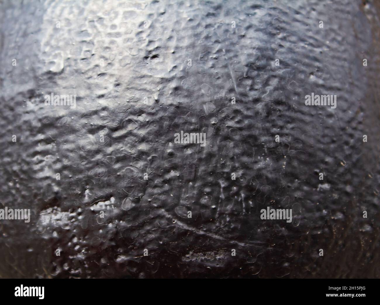 Close-up photo texture of black paint colored metal surface Stock Photo ...