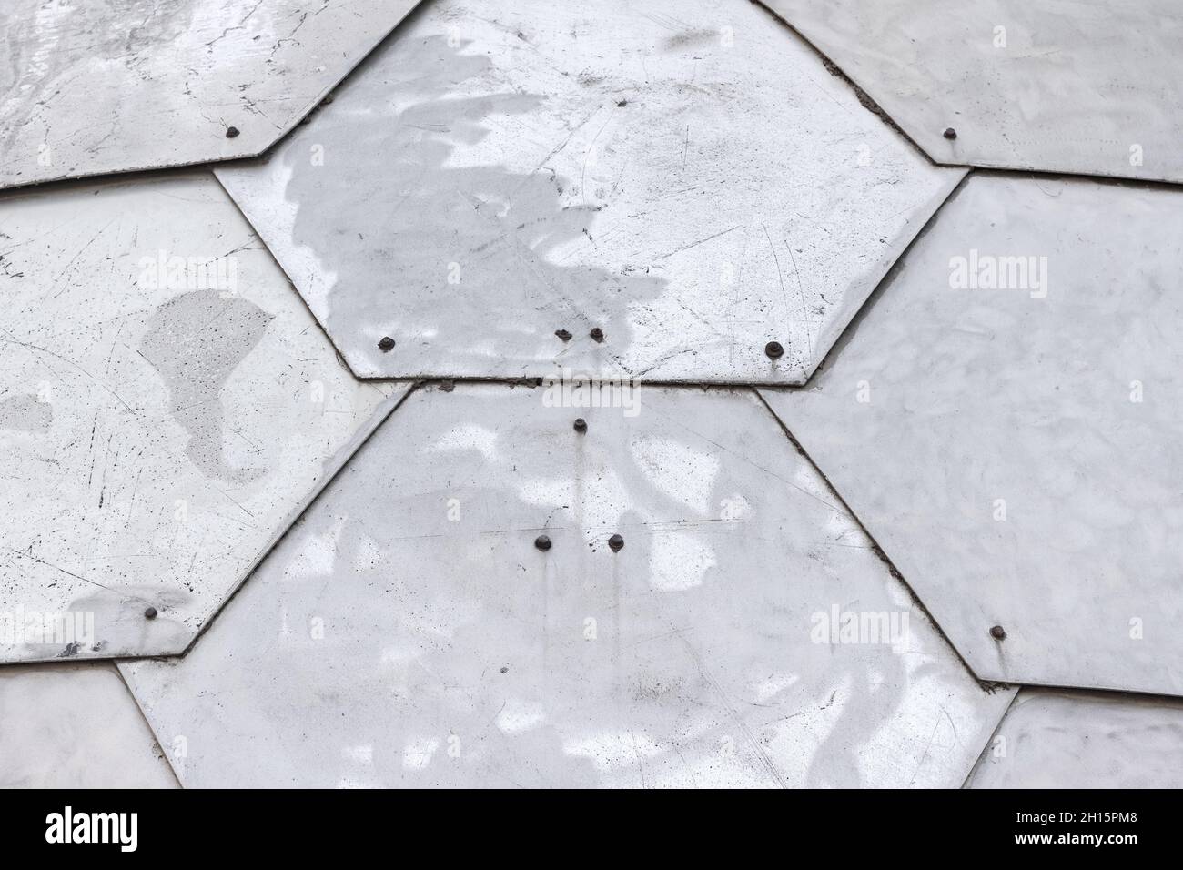 Photo texture of metal armor plates surface Stock Photo - Alamy