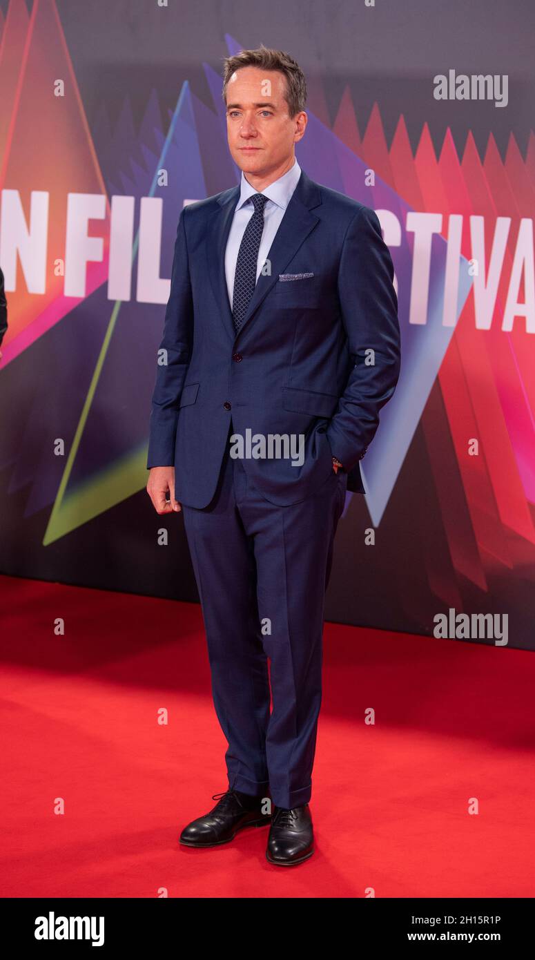 LONDON, ENGLAND - OCTOBER 15: Matthew Macfadyen attends the UK Premiere ...