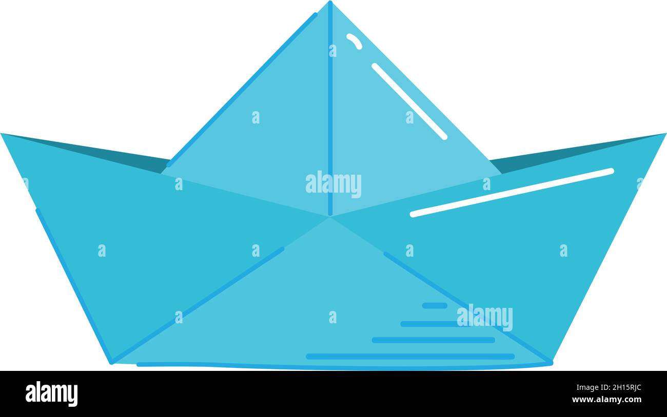 creative paper boat Stock Vector Image & Art - Alamy