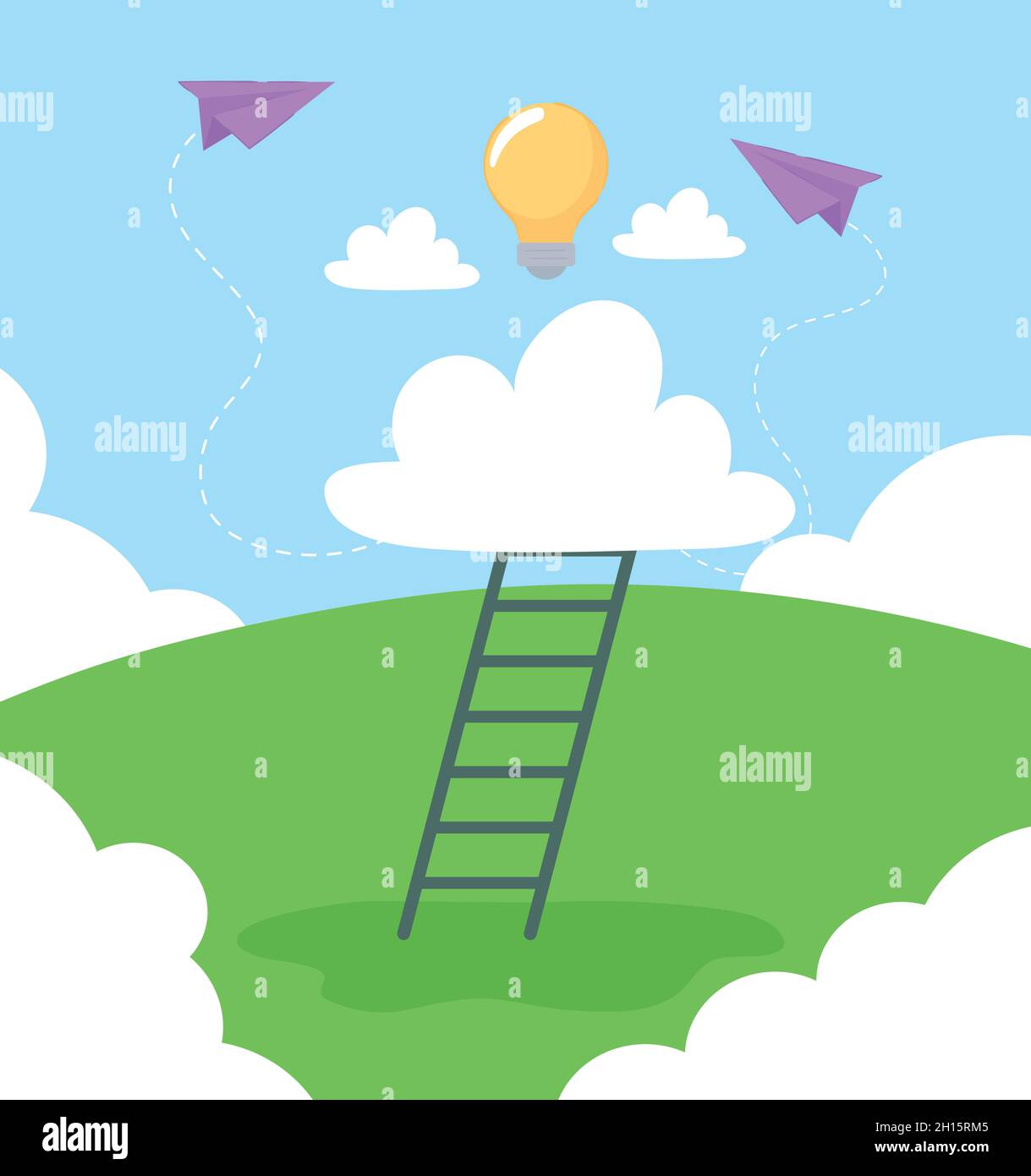 idea, creativity and think Stock Vector Image & Art - Alamy