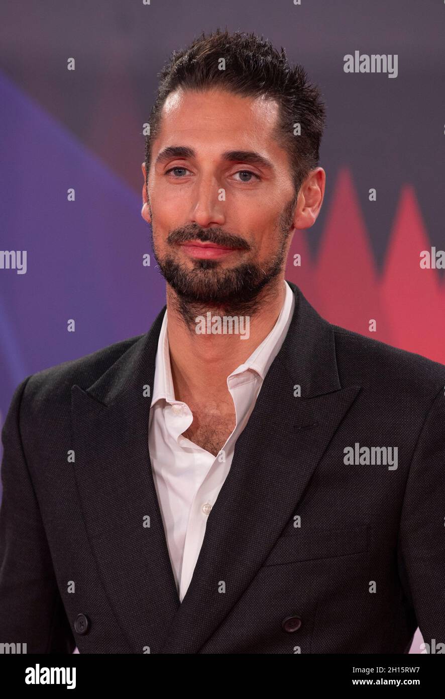 LONDON, ENGLAND - OCTOBER 15: Hugo Taylor attends the UK Premiere of ...