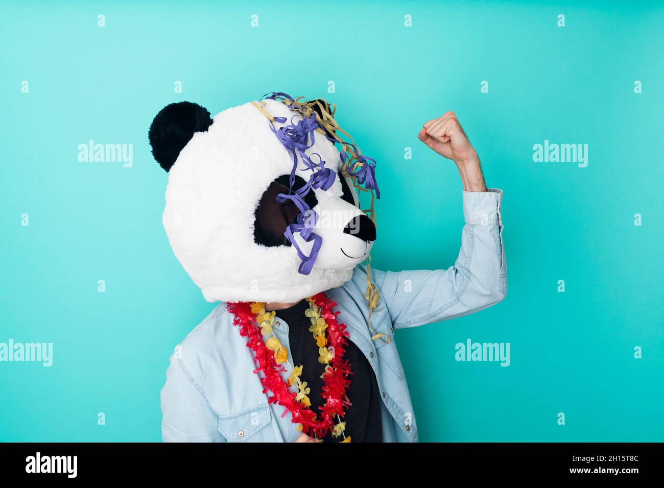 Person in panda costume hi-res stock photography and images - Alamy