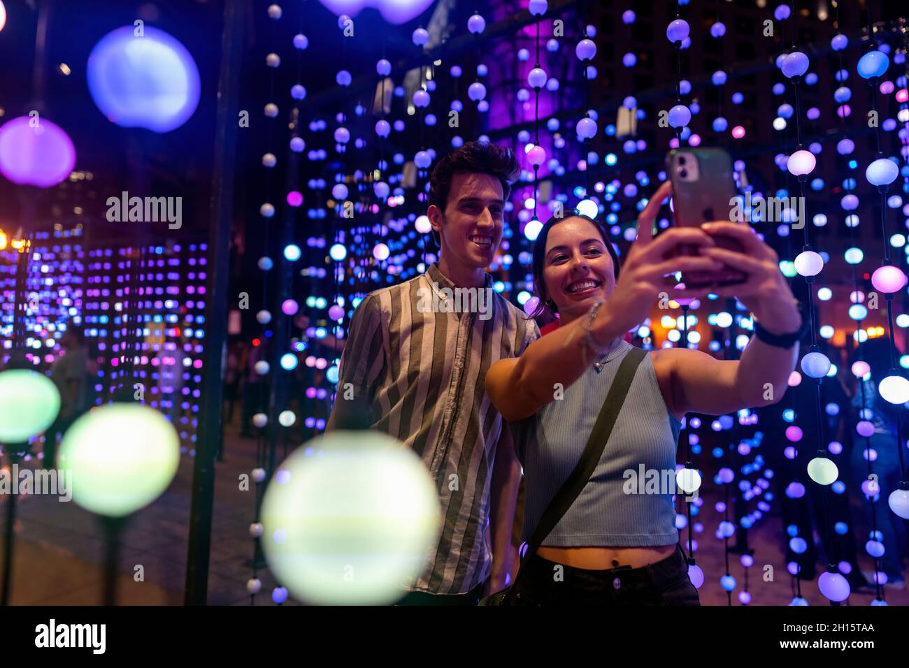 Large scale light art installations hi-res stock photography and images ...