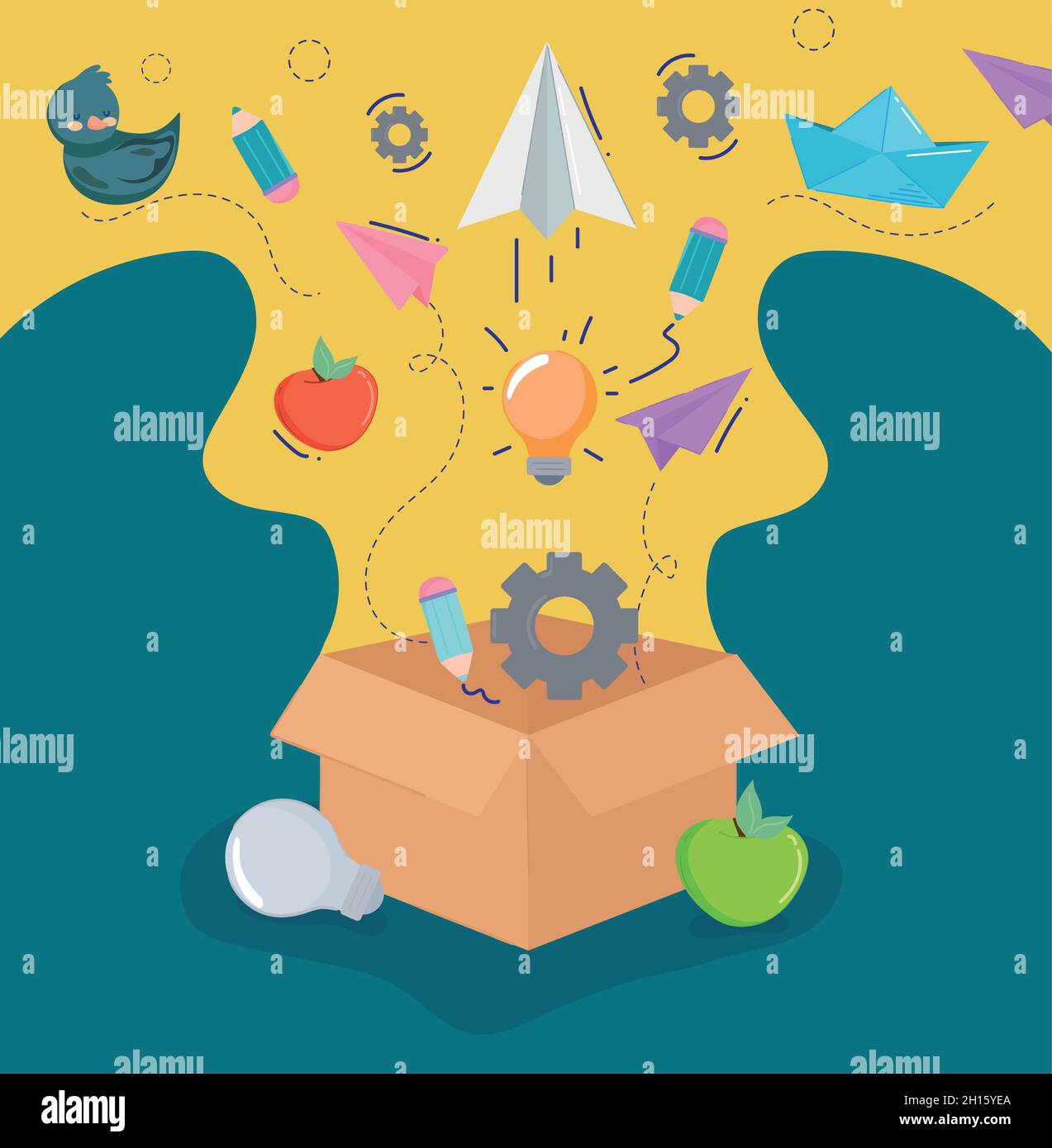 unique, creativity and imagination Stock Vector Image & Art - Alamy