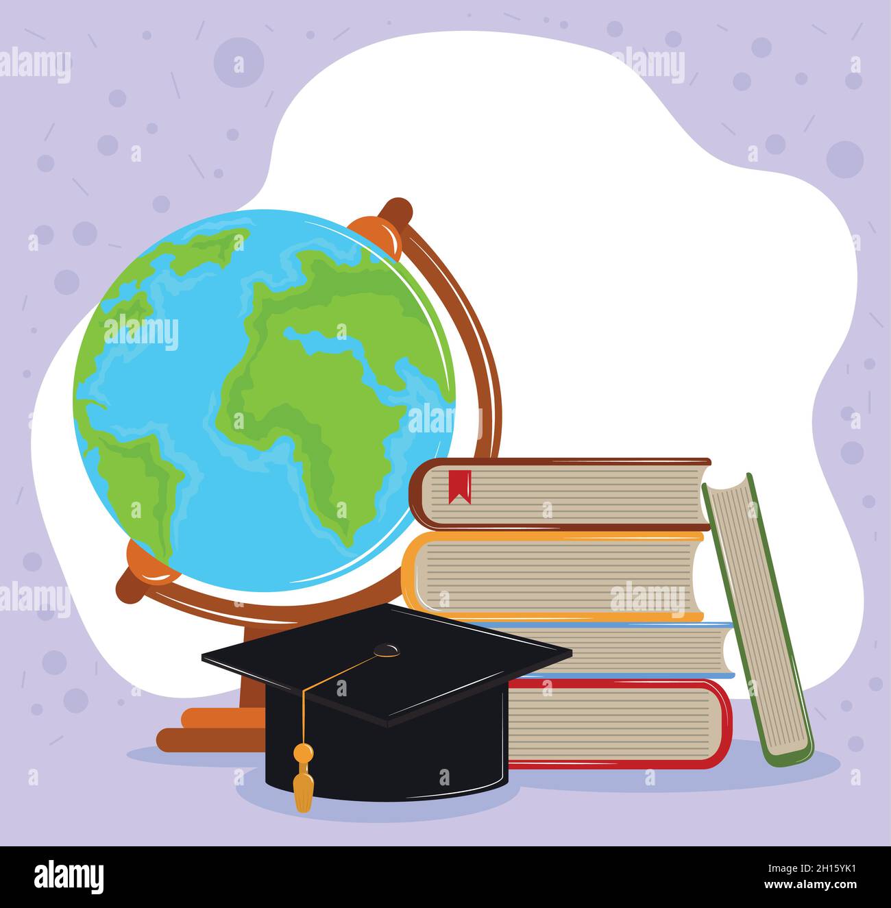 school map and books Stock Vector Image & Art - Alamy