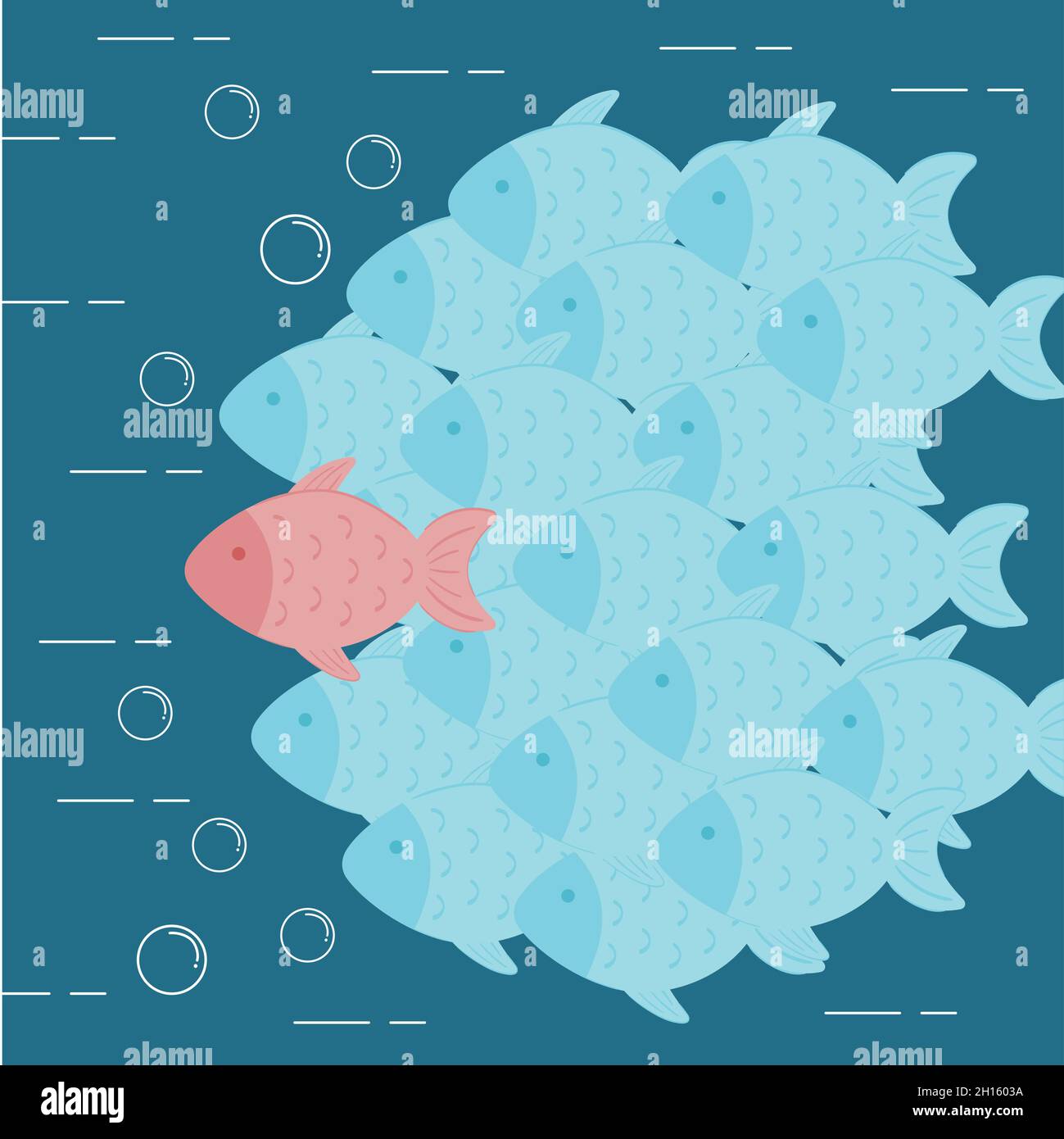 think different concept Stock Vector Image & Art - Alamy