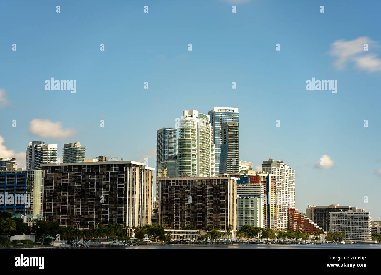 Photo of Brickell Miami highrise architecture Stock Photo - Alamy