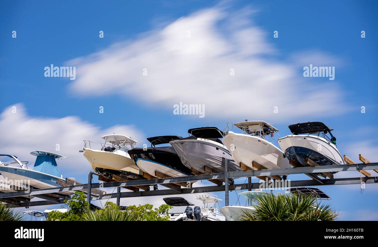 Boat Storage In Miami High Resolution Stock Photography and Images - Alamy