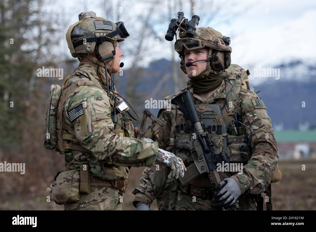 Alaska Air National Guardsmen assigned to the 212th Rescue Squadron ...