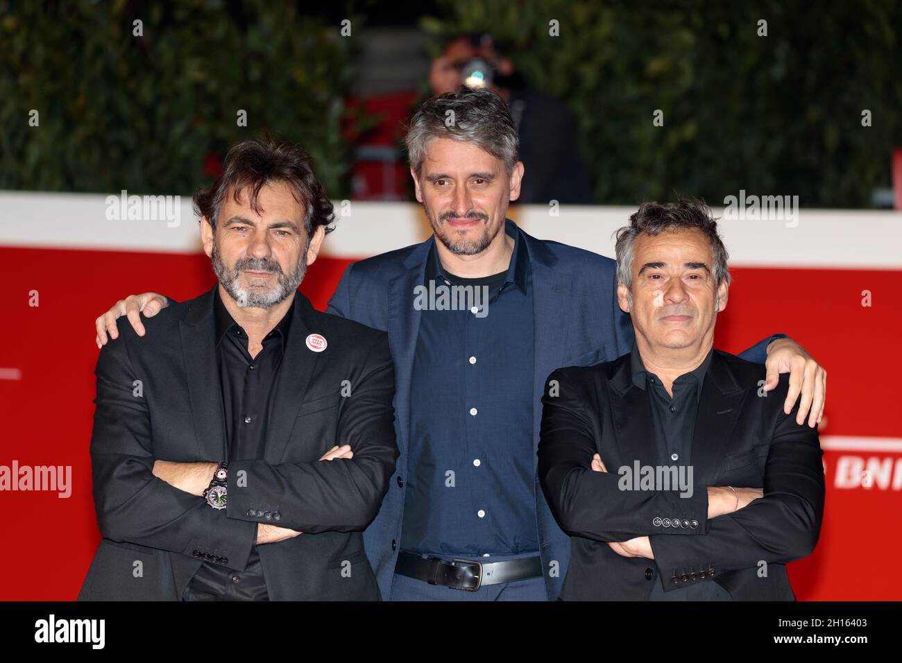 Rome, Italy - October 15, 2021: The cast of the film Mediterraneo - The ...