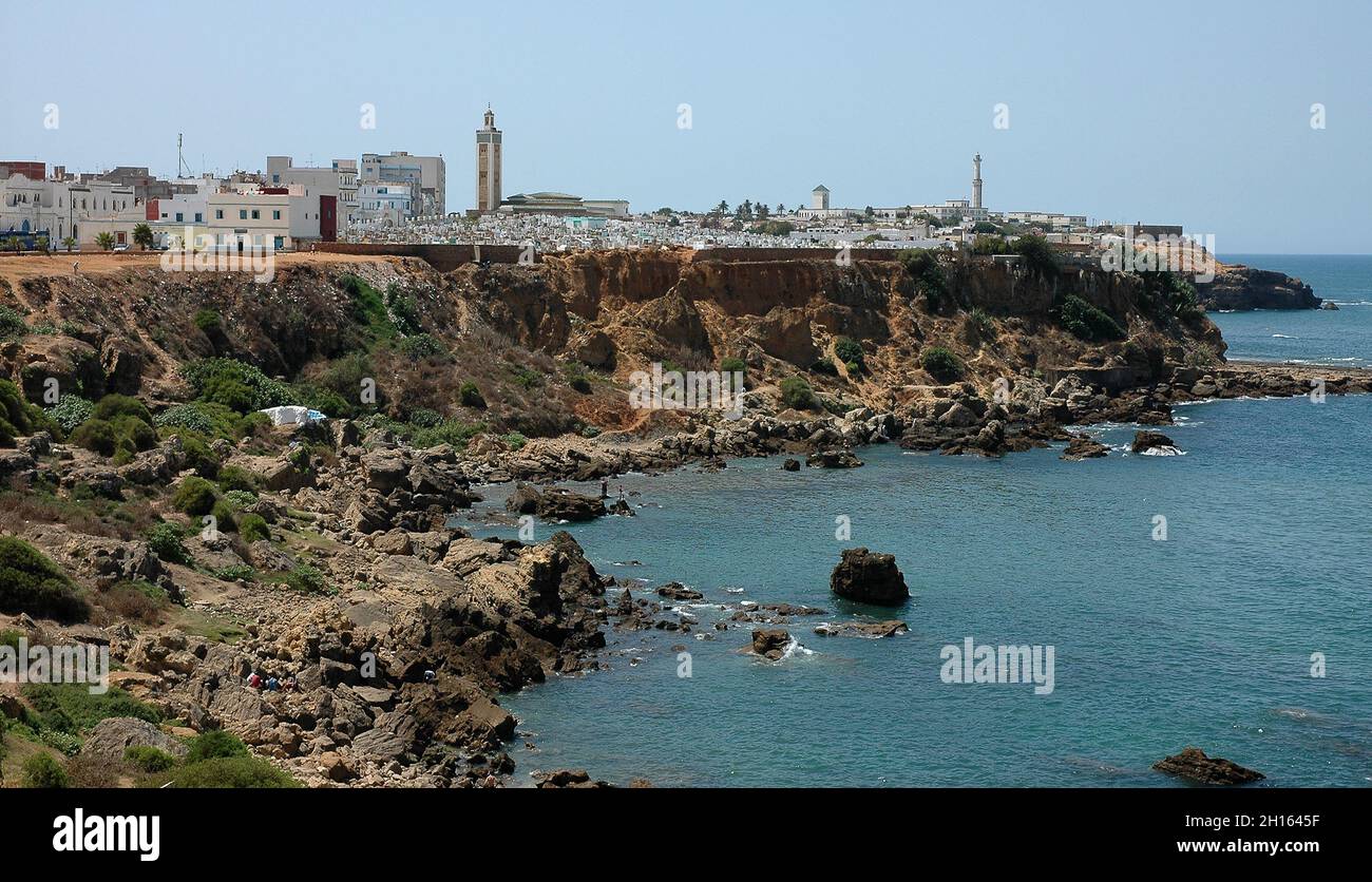 The beautiful town of Larache in Morocco Stock Photo - Alamy