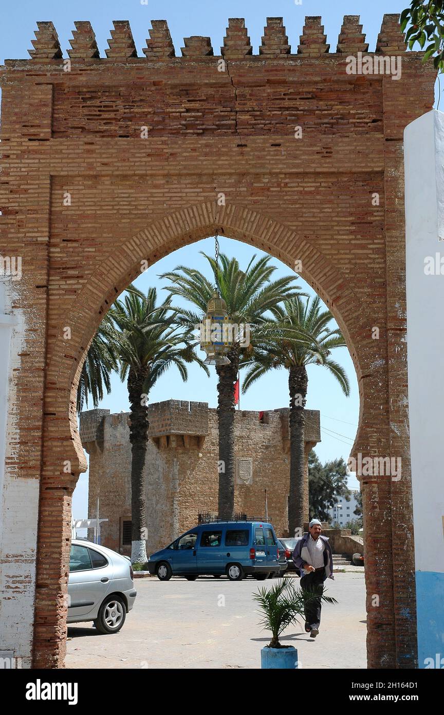 The beautiful town of Larache in Morocco Stock Photo - Alamy